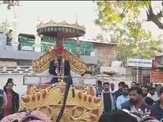 rajasthan news unique farewell to Shrimadhopur SDM Dilip Singh Rathore ...