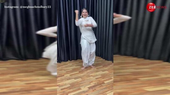 woman tremendous dance video on chail chabila haryanvi song give ...