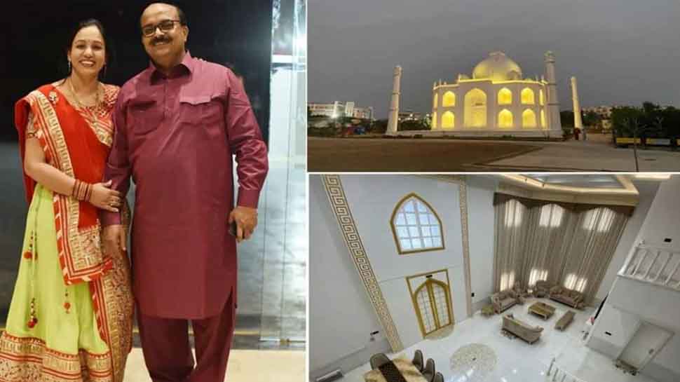 Anand Prakash Chouksey Ted House Like Taj Mahal To His Wife In