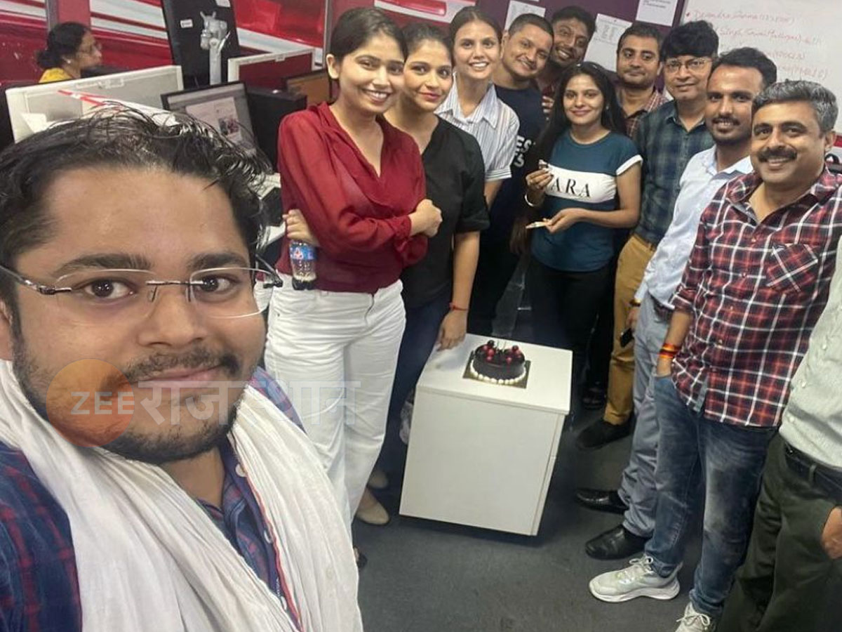 Zee Rajasthan team pays last tribute to Manoj Mathur Sir Regional ...